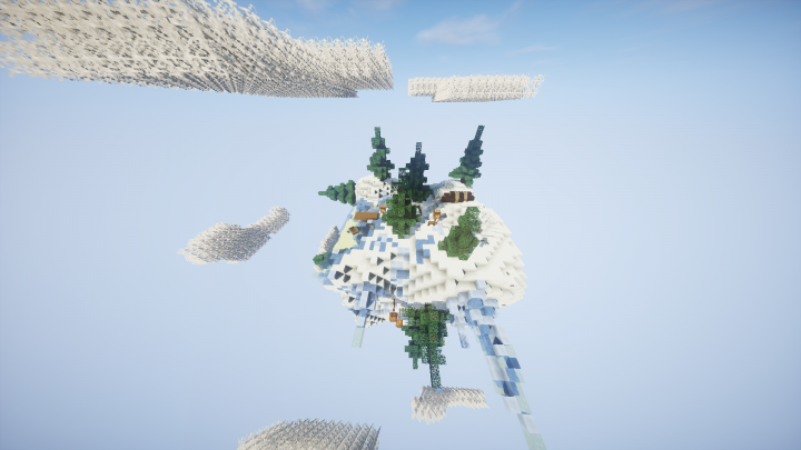 ICE CUBE WORLD Minecraft Project