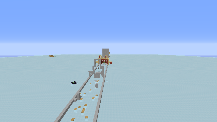 ICE BOAT RACING Minecraft Map