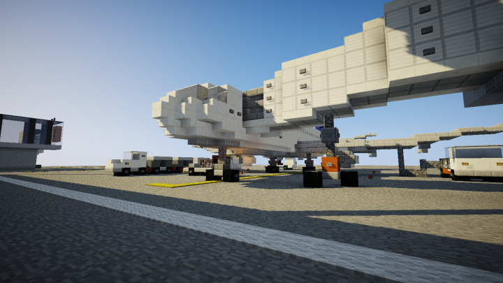 Planes at IAH Airport Minecraft Map