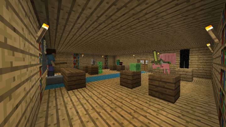 Minecraft Monsters School Map Minecraft Project