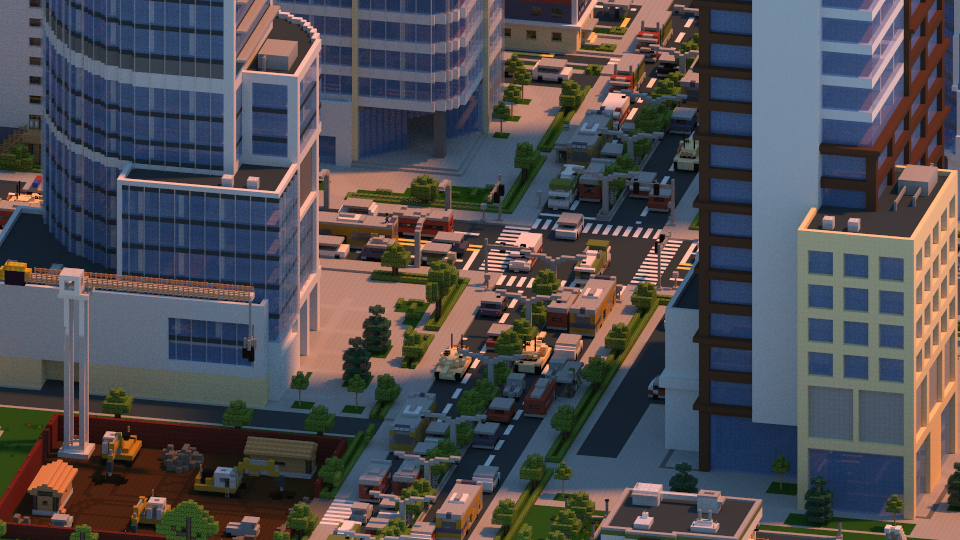 [GN] Simcity vs Minecraft? - Minecraft Simcity project! Minecraft Map