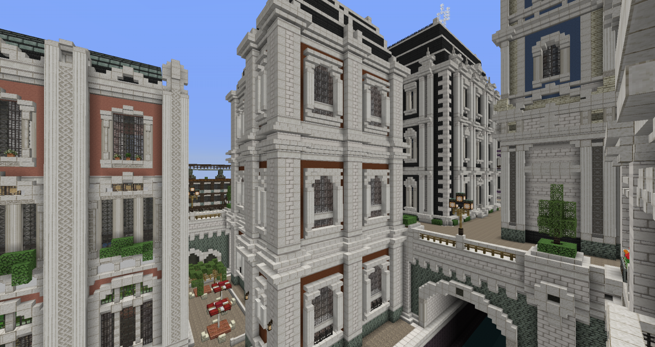 Downtown Towne House (Sanacraft) Minecraft Map