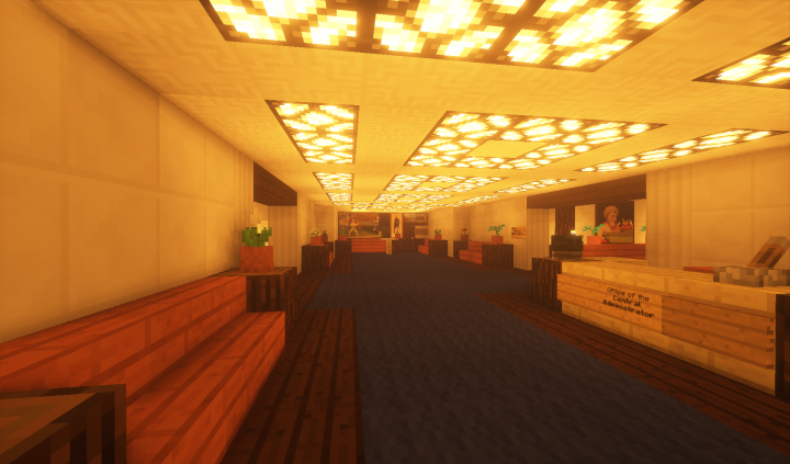 Administration Building (Donald E. Barton Building) Minecraft Map