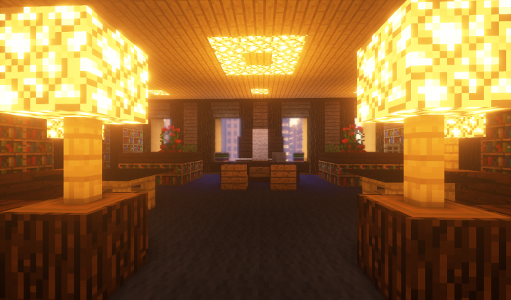 Administration Building (Donald E. Barton Building) Minecraft Map