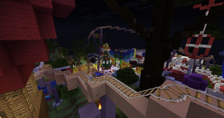 Theme Park Minecraft Map
