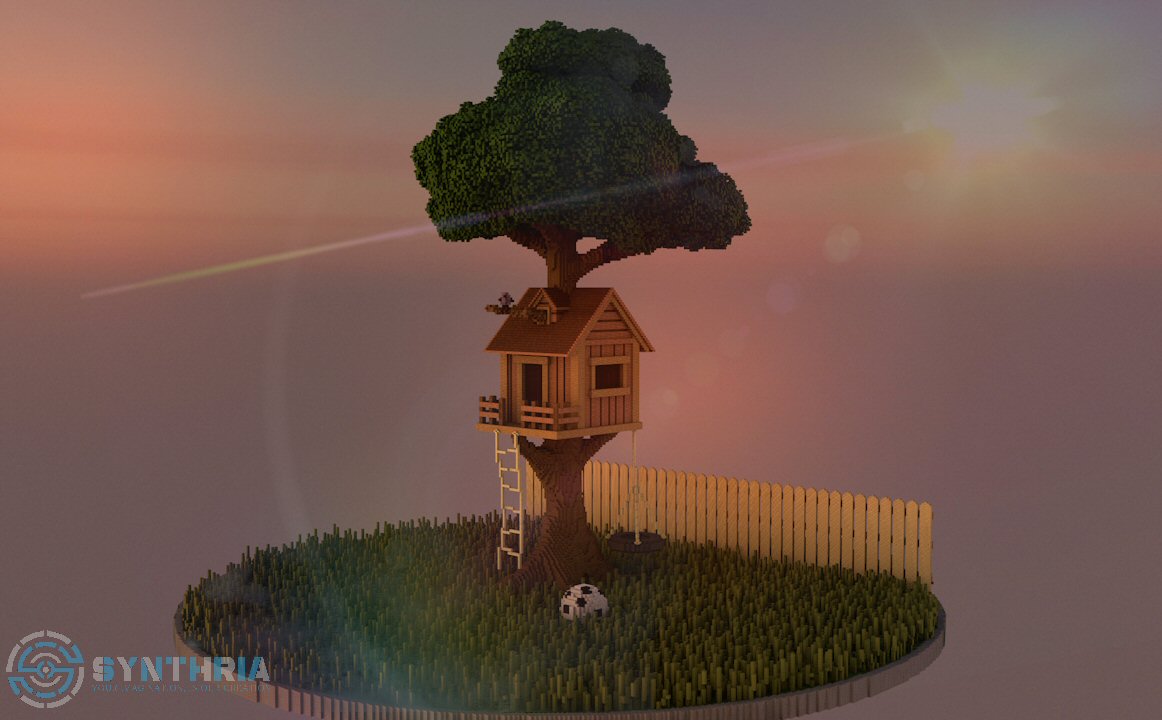 Treehouse megabuild project Minecraft Map