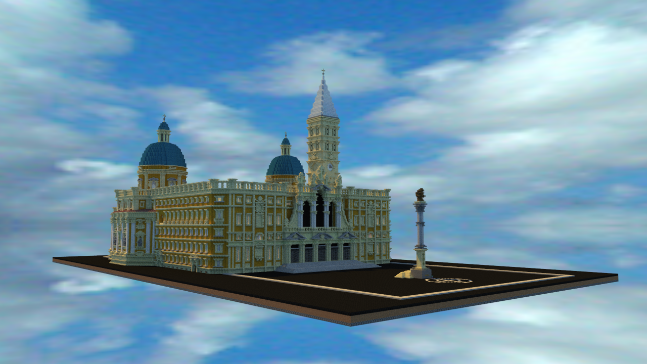 Basilica Sancta Maria Maggiore Minecraft Map