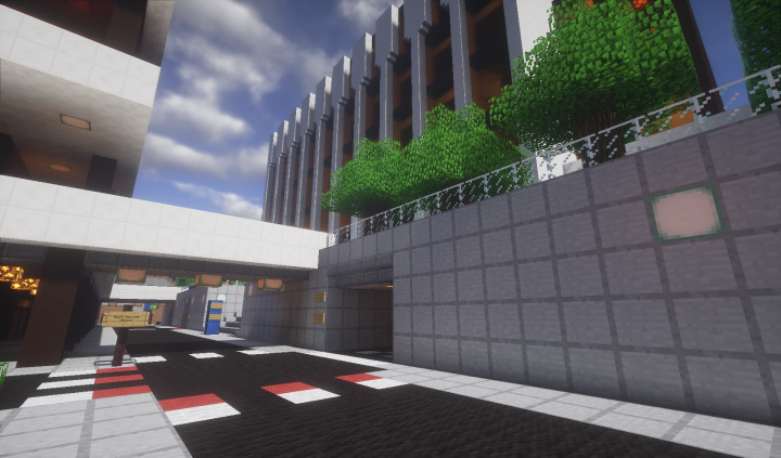 Administration Building (Donald E. Barton Building) Minecraft Map