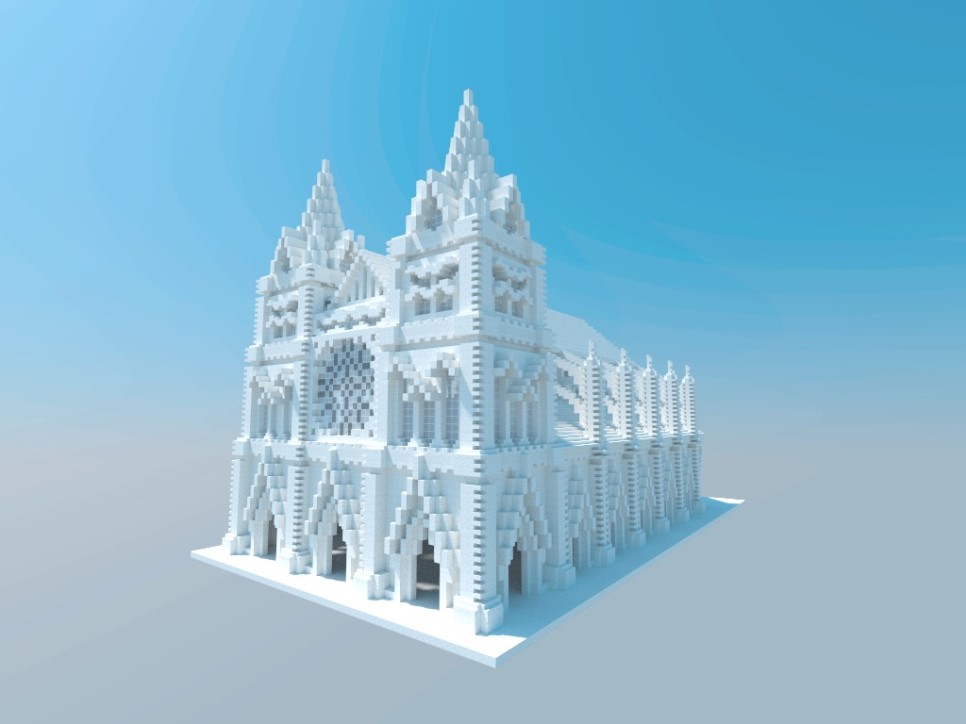 The White Cathedral Minecraft Map