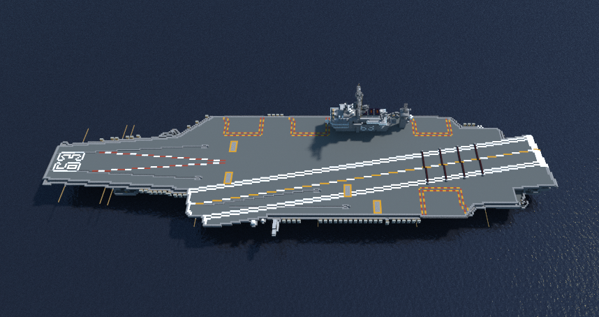 USS Kitty Hawk (CV-63) Minecraft Map