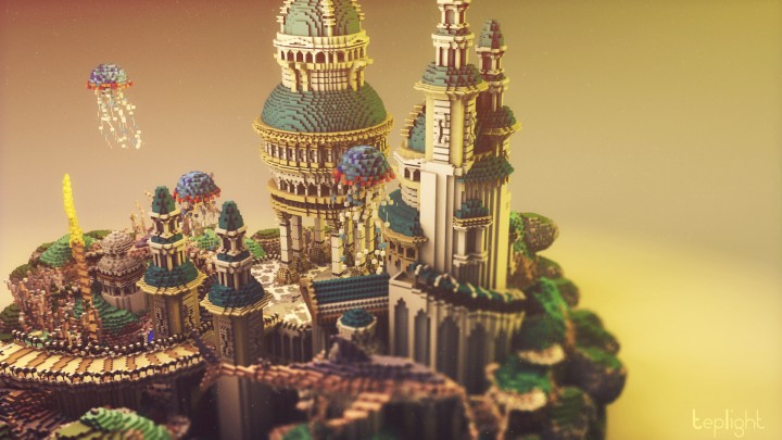 Atlantis -Temple of Poseidon Minecraft Map