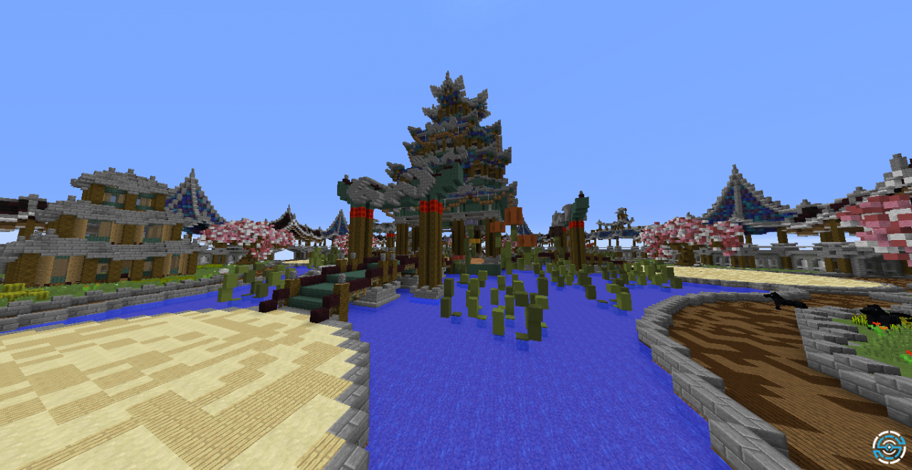发现 - an oriental hub Minecraft Map