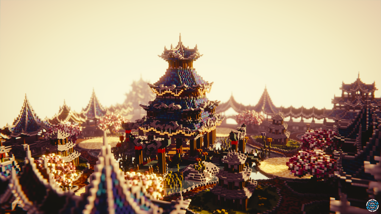 发现 - an oriental hub Minecraft Map