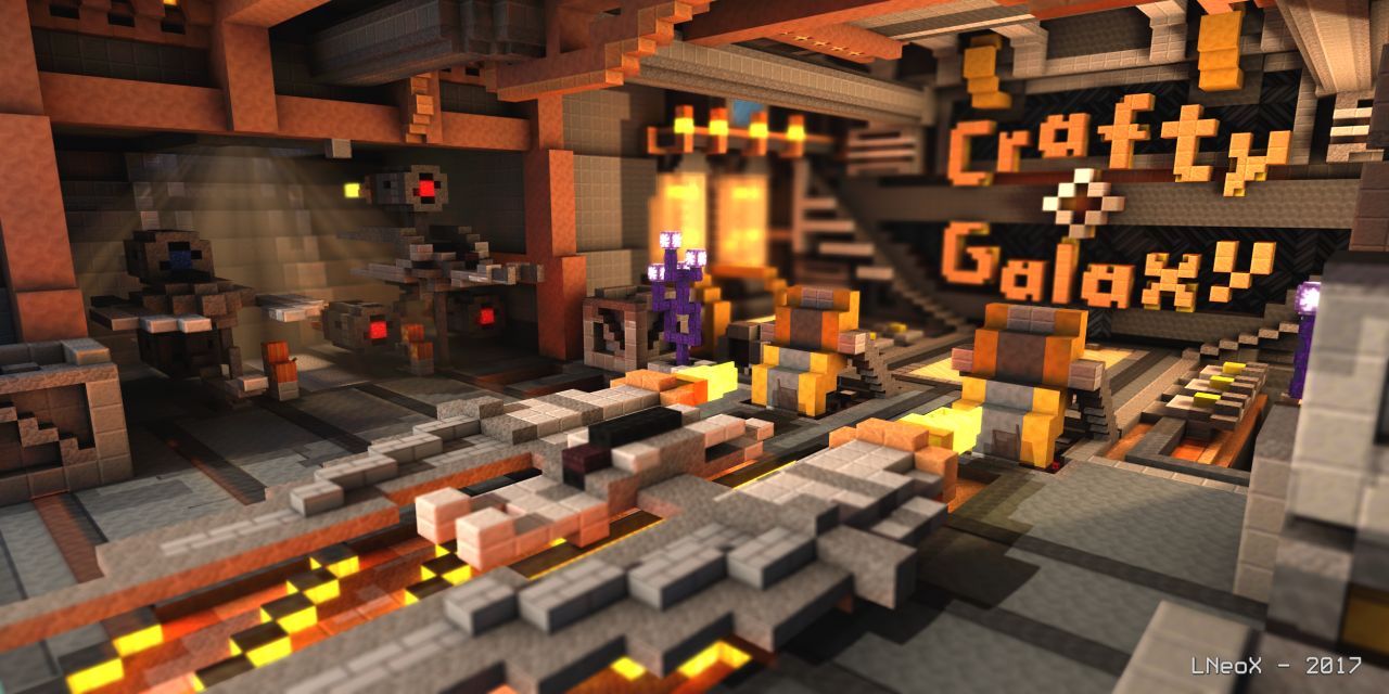 The Galaxy Crafter Minecraft Map