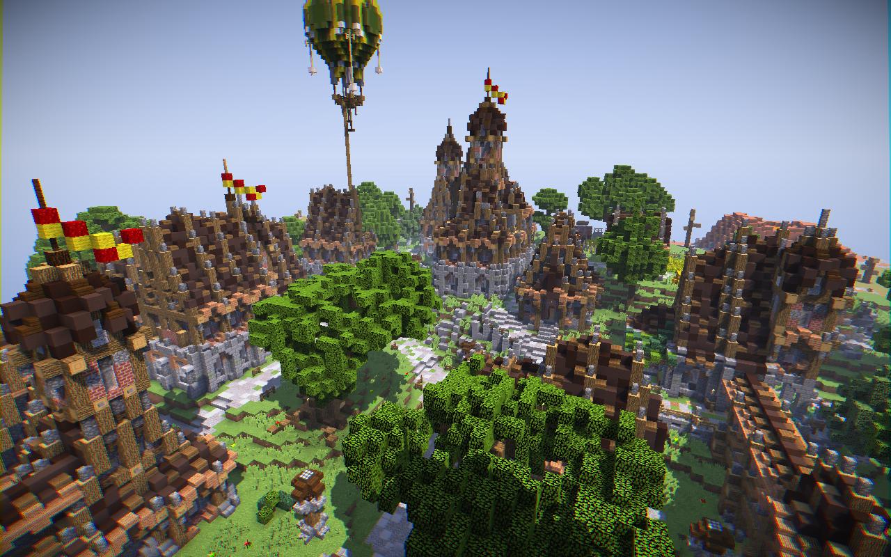DMC spawn village | Event update Minecraft Map