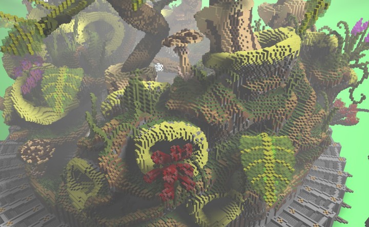 The Spring - Bonsai Garden Minecraft Map