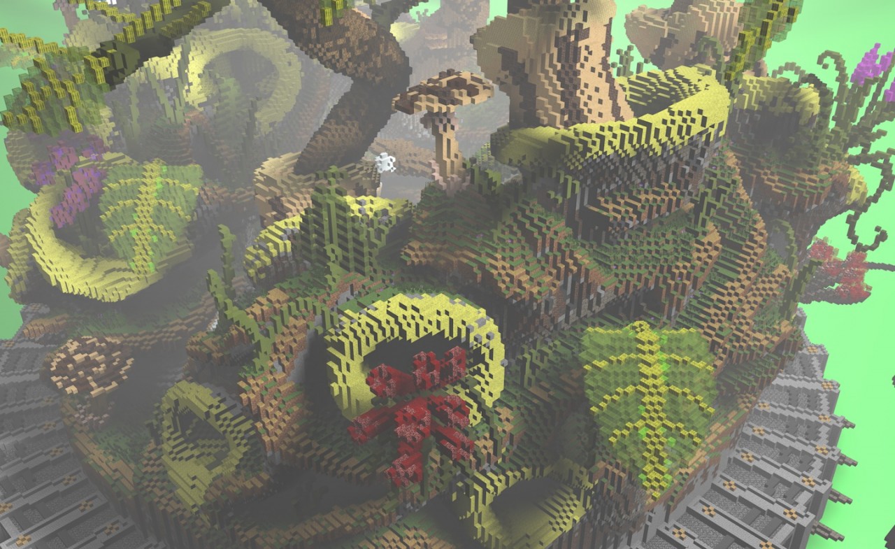 The Spring - Bonsai Garden Minecraft Map