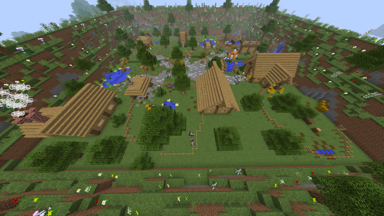 Little Server Animal Farm Minecraft Map