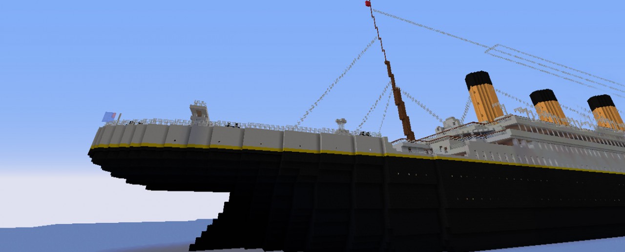 Minecraft Titanic Scale 1:1 Minecraft Map