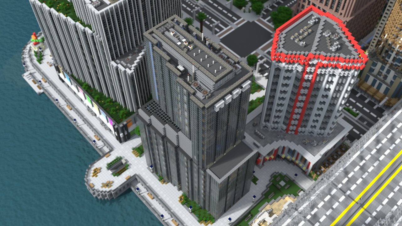 Modern Skyscraper - ASDI Headquarters Minecraft Map