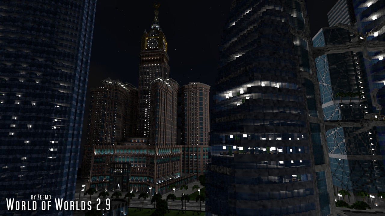 Mecca, Saudi Arabia Minecraft Map