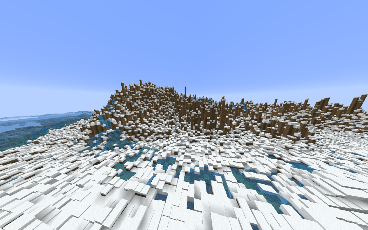 Minecraft map: The white island + [Map Download] Minecraft Map