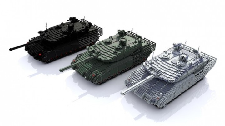 10:1 scale tank Minecraft Map