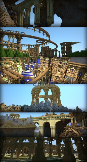The magic castle Minecraft Map