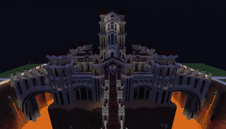 Crater Fortress Minecraft Map