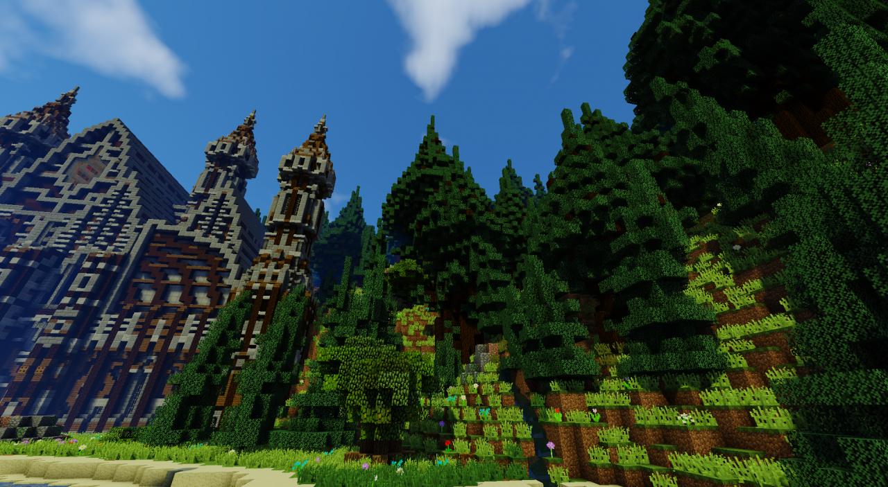 [Lobby / Hub] Primordial Woods Minecraft Map