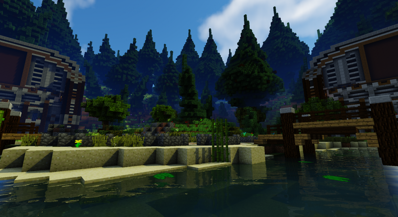 [Lobby / Hub] Primordial Woods Minecraft Map