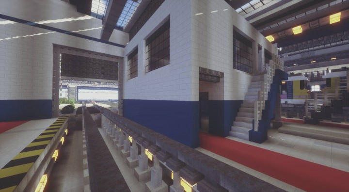 REALISTIC Train Depot Minecraft Map