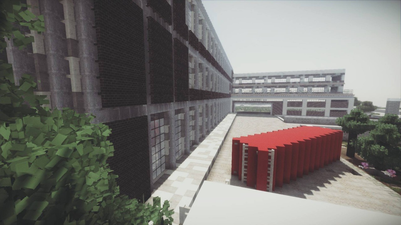 Realistic Warehouse => Modern Apartments Convertion Minecraft Map
