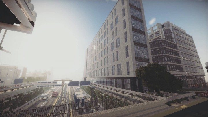 "Minimalistic" Modern City Building (incl. Let's Build!) Minecraft Map