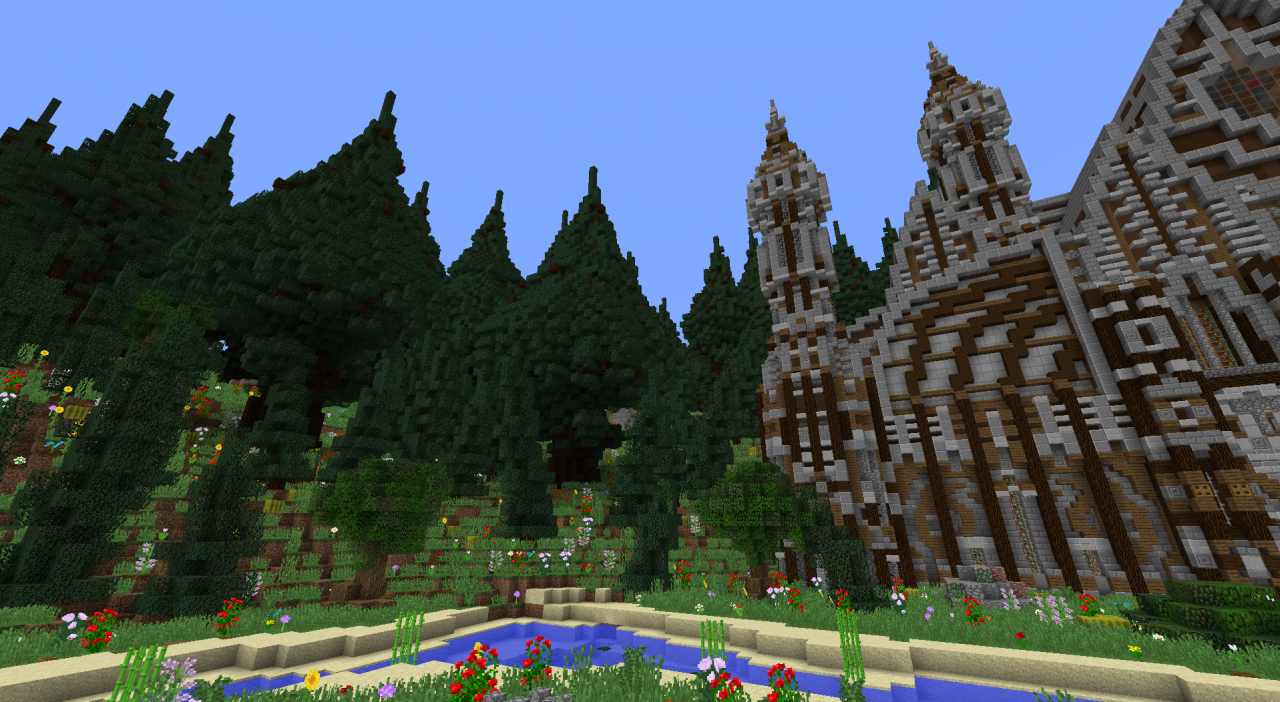 [Lobby / Hub] Primordial Woods Minecraft Map