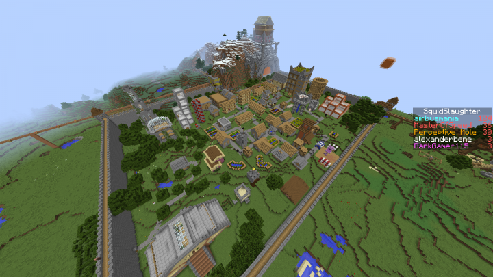 Huge Survival World Minecraft Map