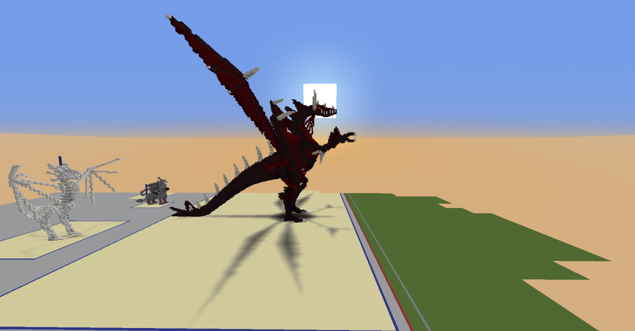 Hell Dragon Minecraft Map