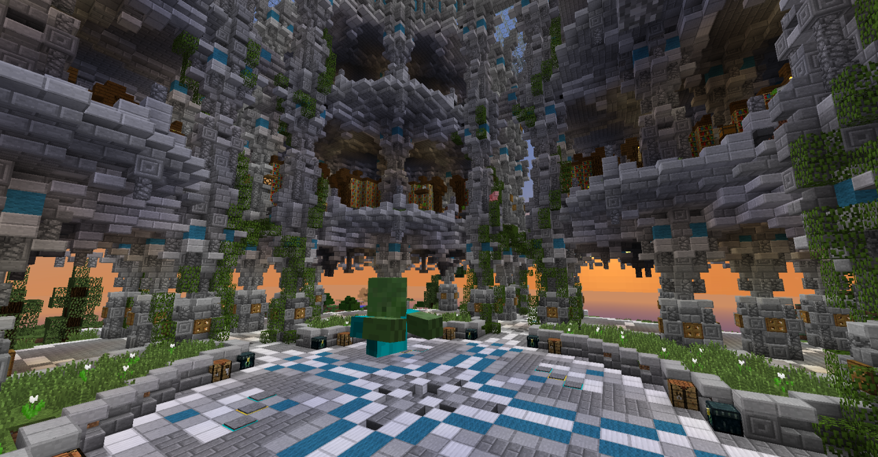 Survival Spawn Lobby -Downloadable- Minecraft Map