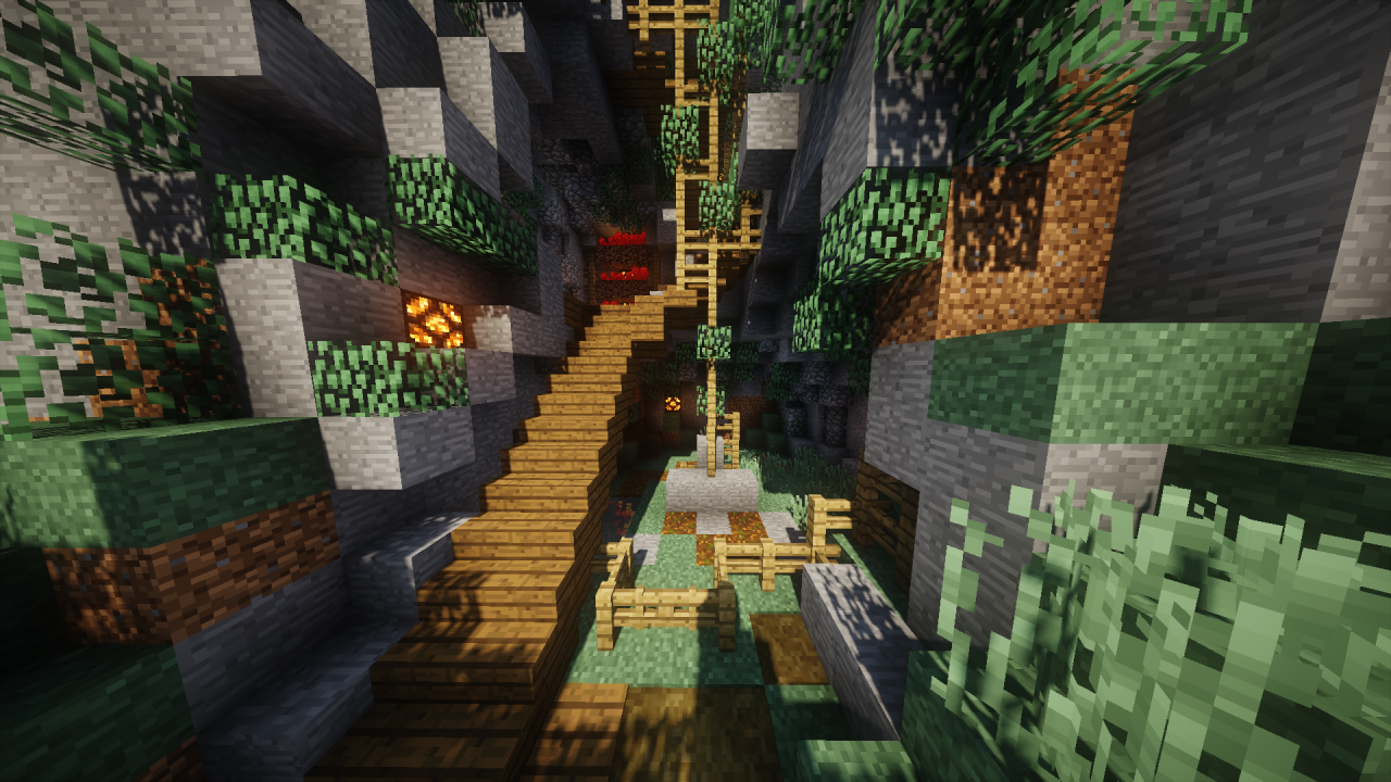 Base cave survival Minecraft Map