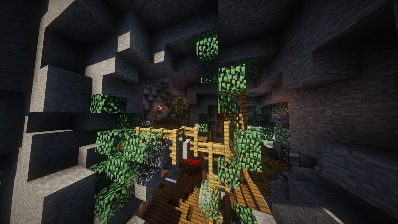 Base cave survival Minecraft Map