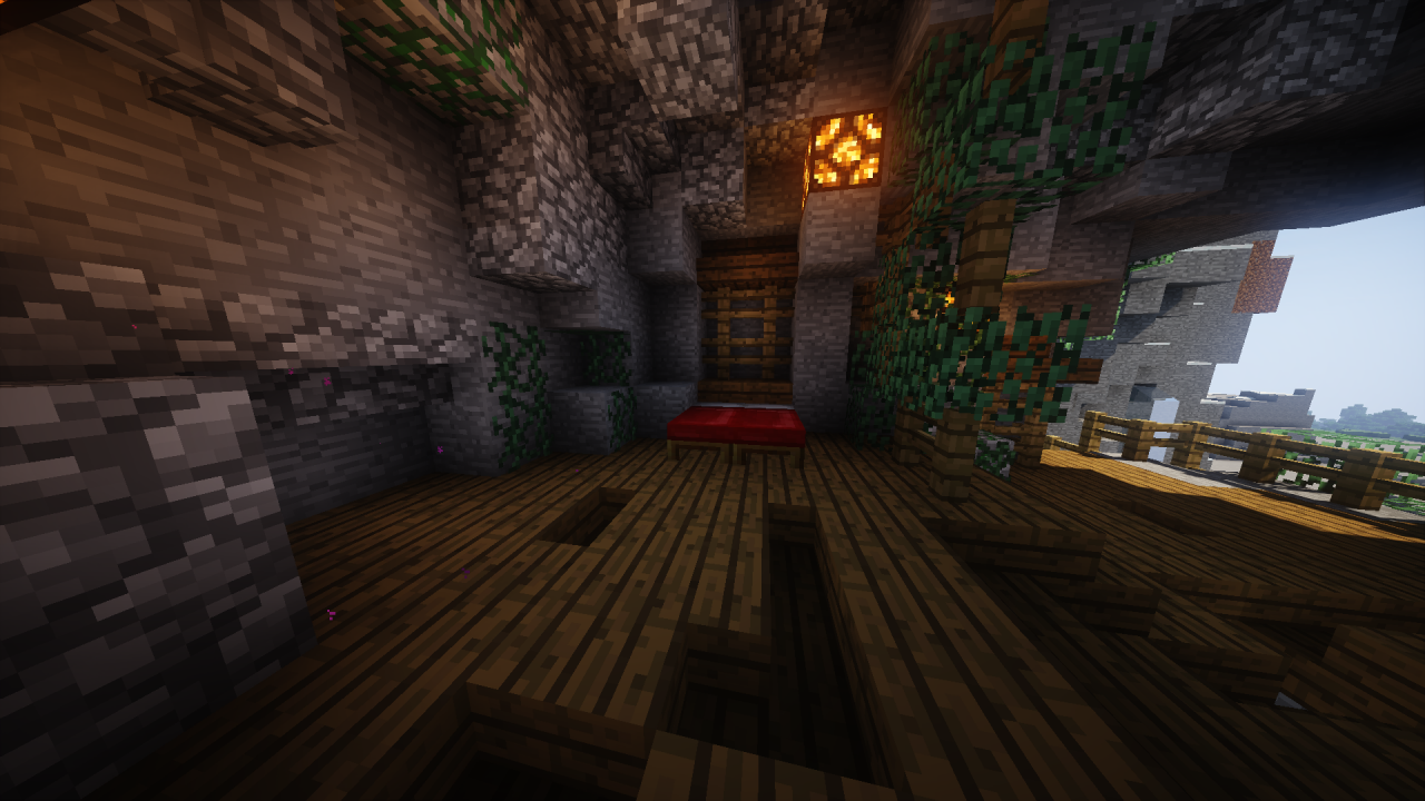 Base cave survival Minecraft Map