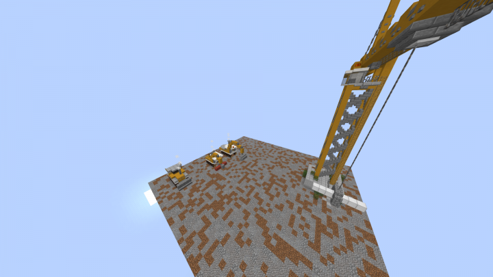 Construction Vehicles PACK Minecraft Map