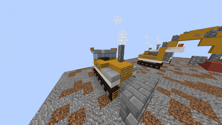 Construction Vehicles PACK Minecraft Map