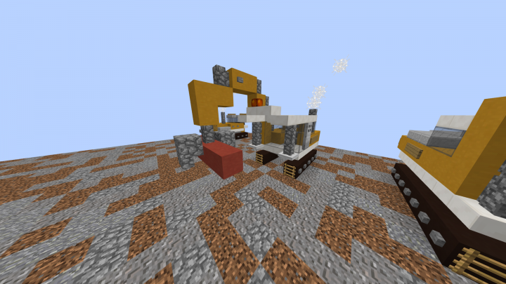 Construction Vehicles PACK Minecraft Map