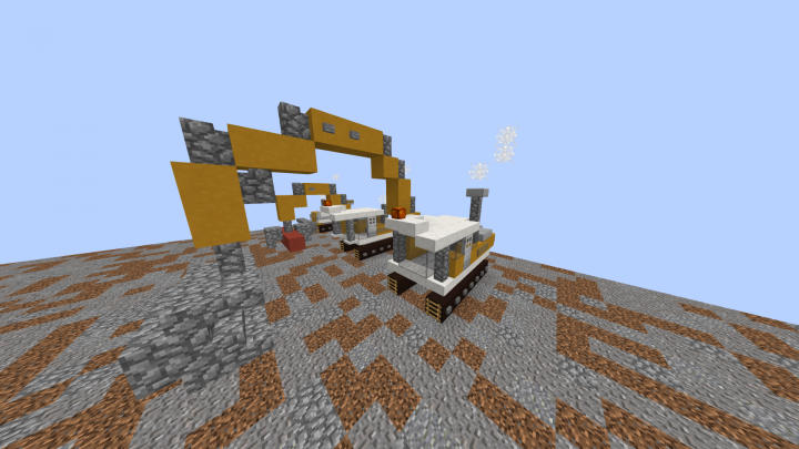 Construction Vehicles PACK Minecraft Map