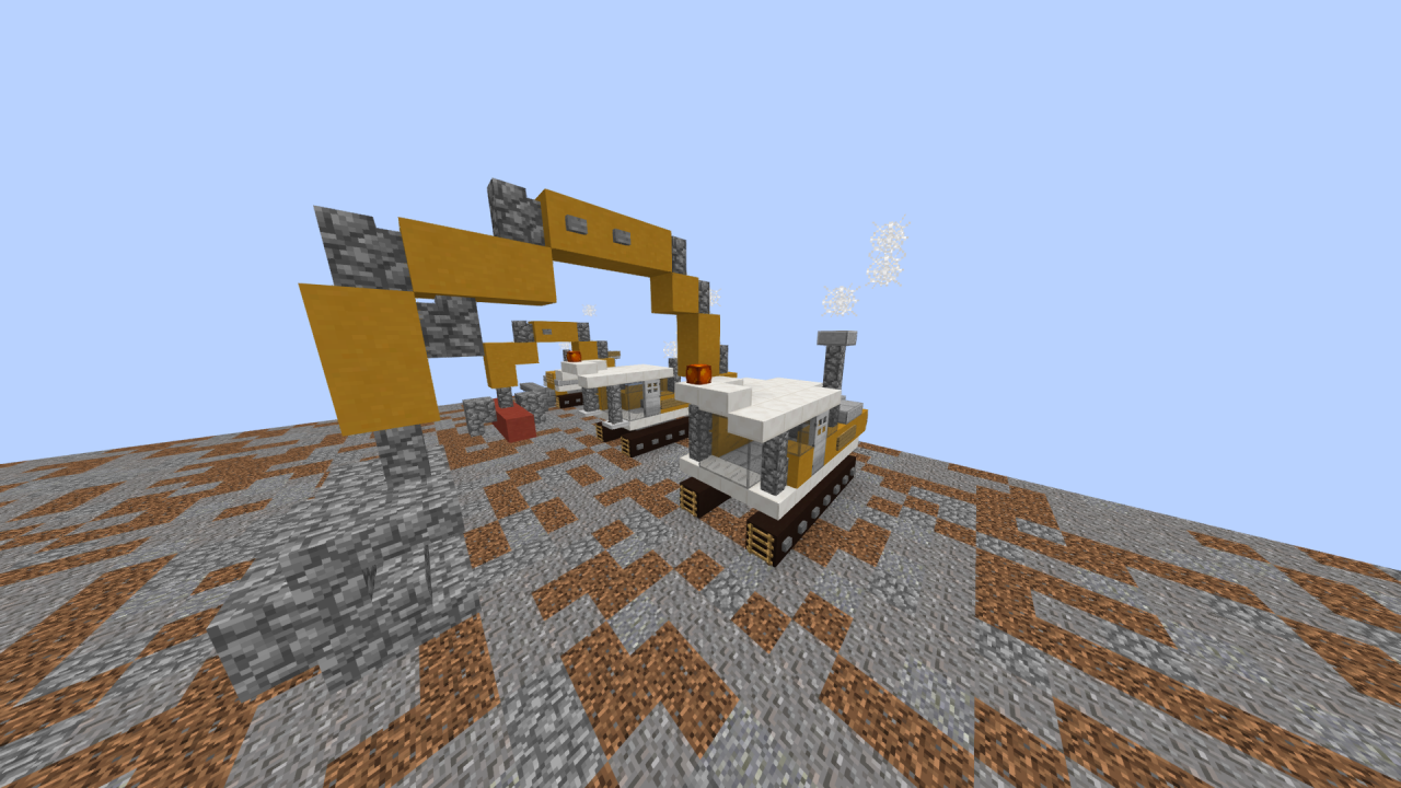 Construction Vehicles PACK Minecraft Map
