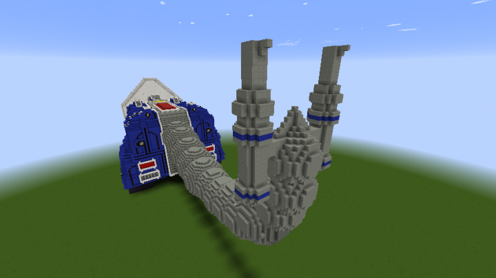 Power Rangers Blue Triceratops Dinozords Minecraft Map