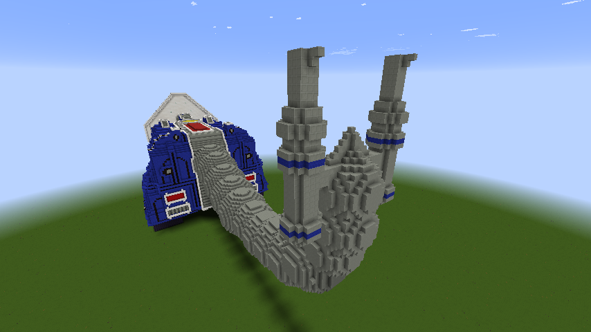 Power Rangers Blue Triceratops Dinozords Minecraft Map