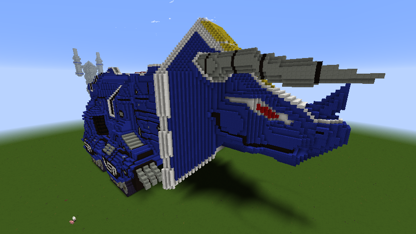 Power Rangers Blue Triceratops Dinozords Minecraft Map
