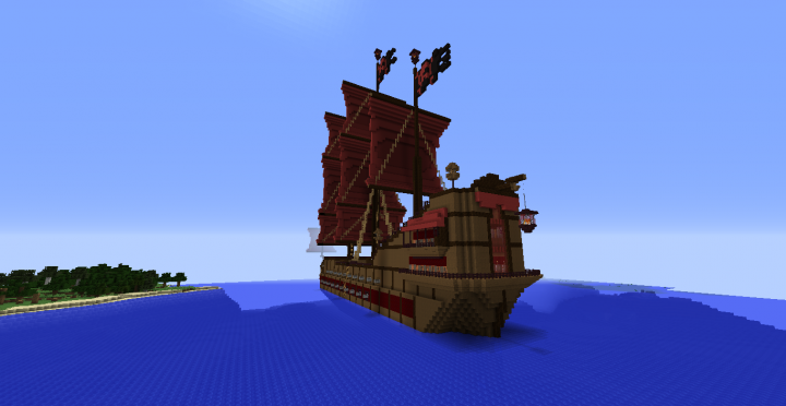 Queen Anne's Revenge Minecraft Map